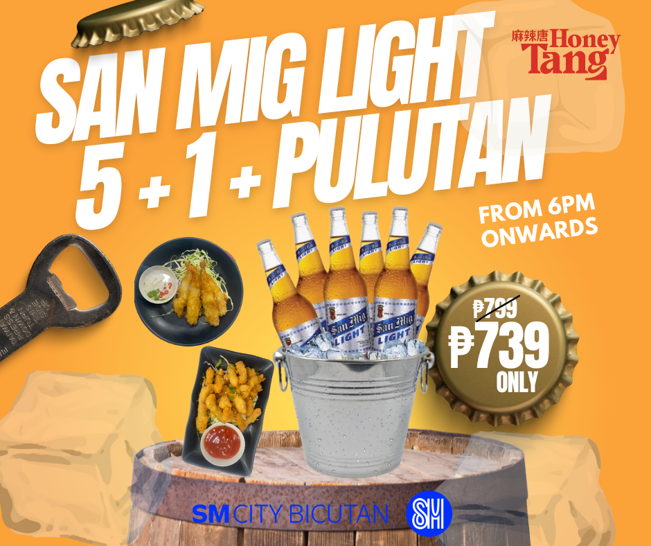 SM Bicutan- Honey Tang: Beer Bundle + FREE Pulutan